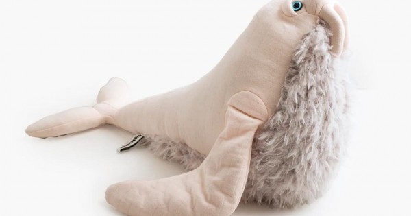 BigStuffed The Walrus Lady - Big Stuffed The Walrus Lady Theowl